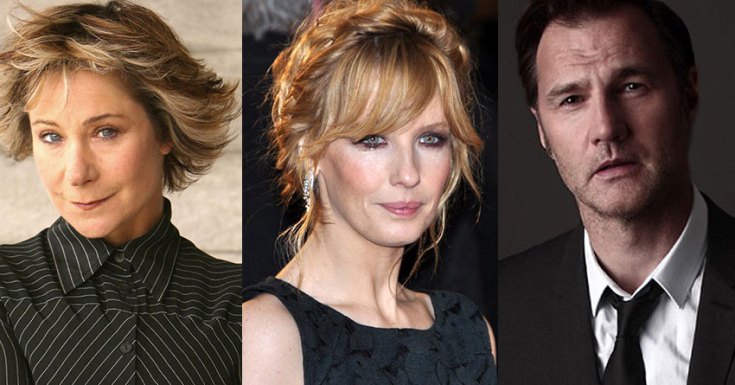 Kelly Reilly, Zoë Wanamaker ve David Morrissey, Britannia adlı Sky ...
