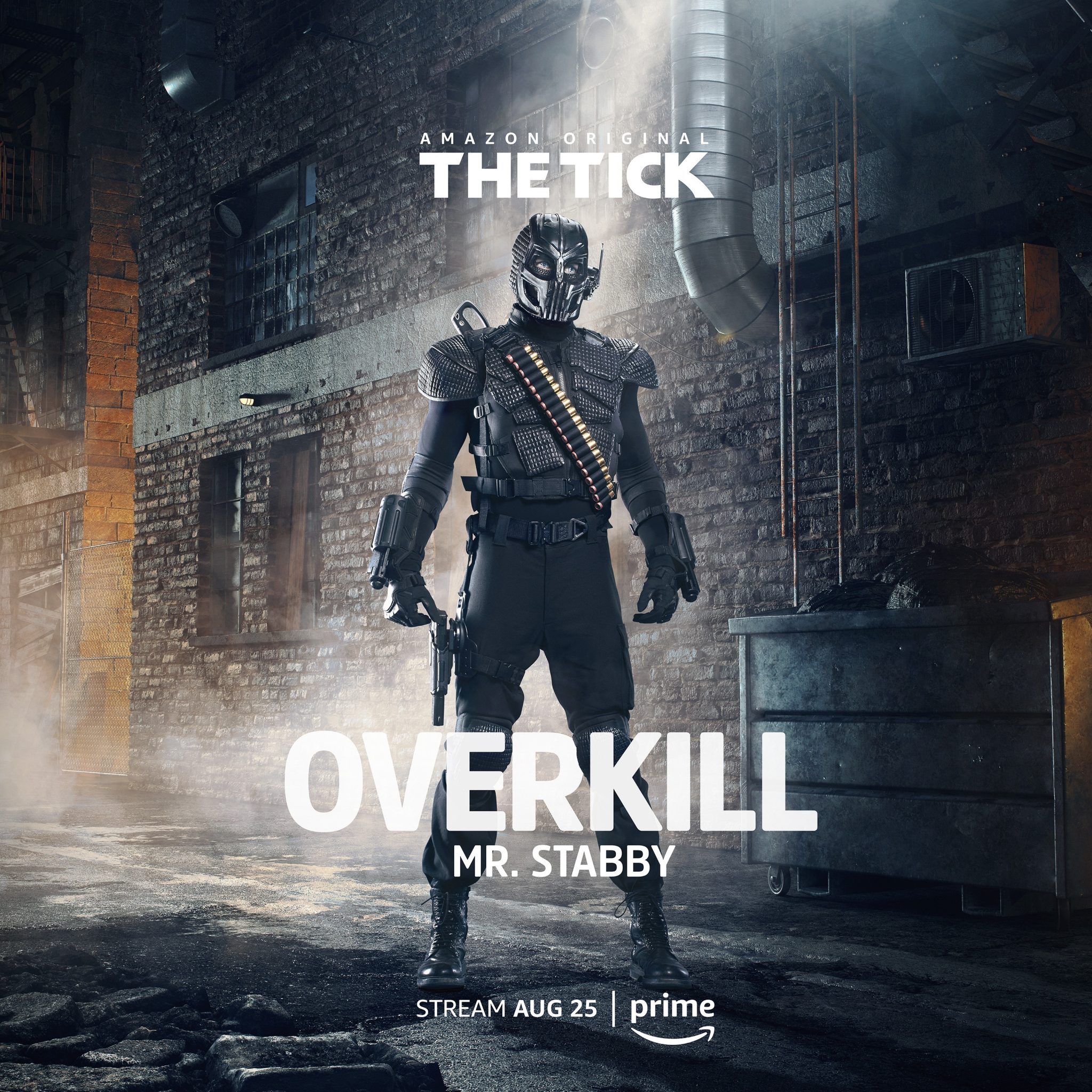 Amazon’un 25 Ağustos’ta başlayacak olan yeni komedisi The Tick’ten ...