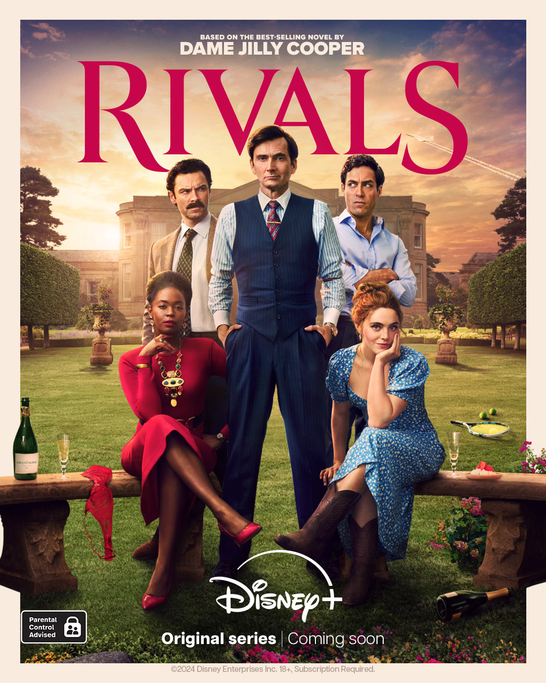 Disney+ dizisi Rivals’ın tanıtım fragmanı yayınlandı. | 22dakika.org