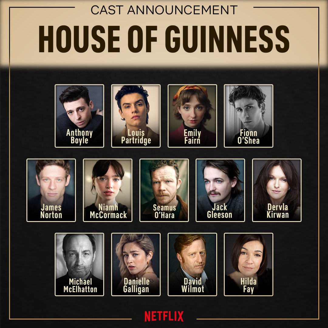 Netflix, Steven Knight dizisi House Of Guinness’in kadrosu açıklandı ...